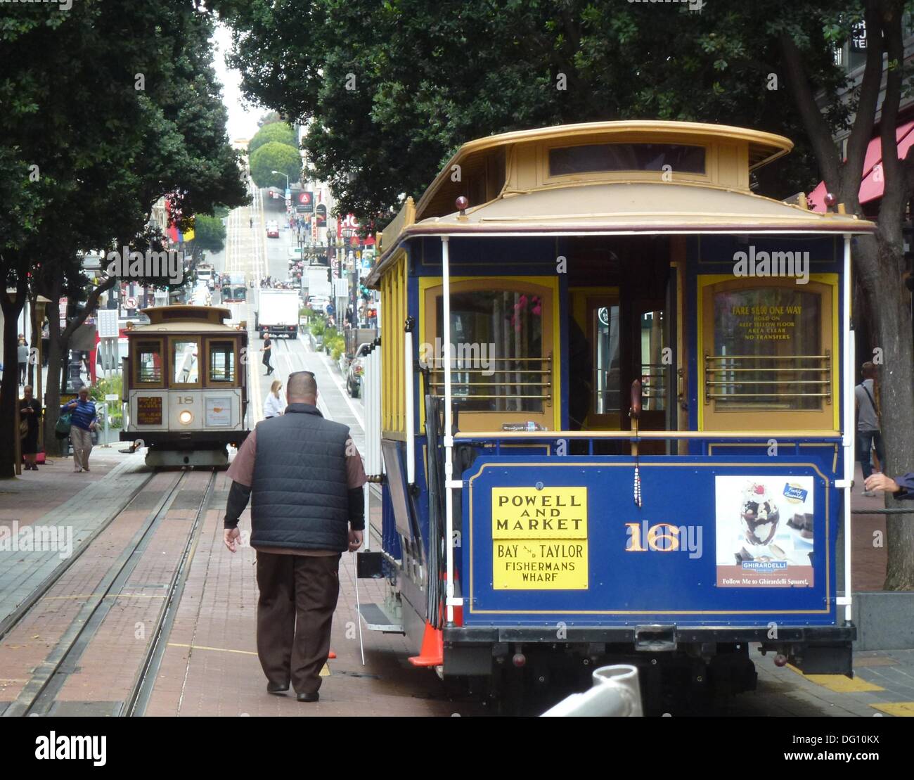 San francisco historic photo cable car hi-res stock photography and ...