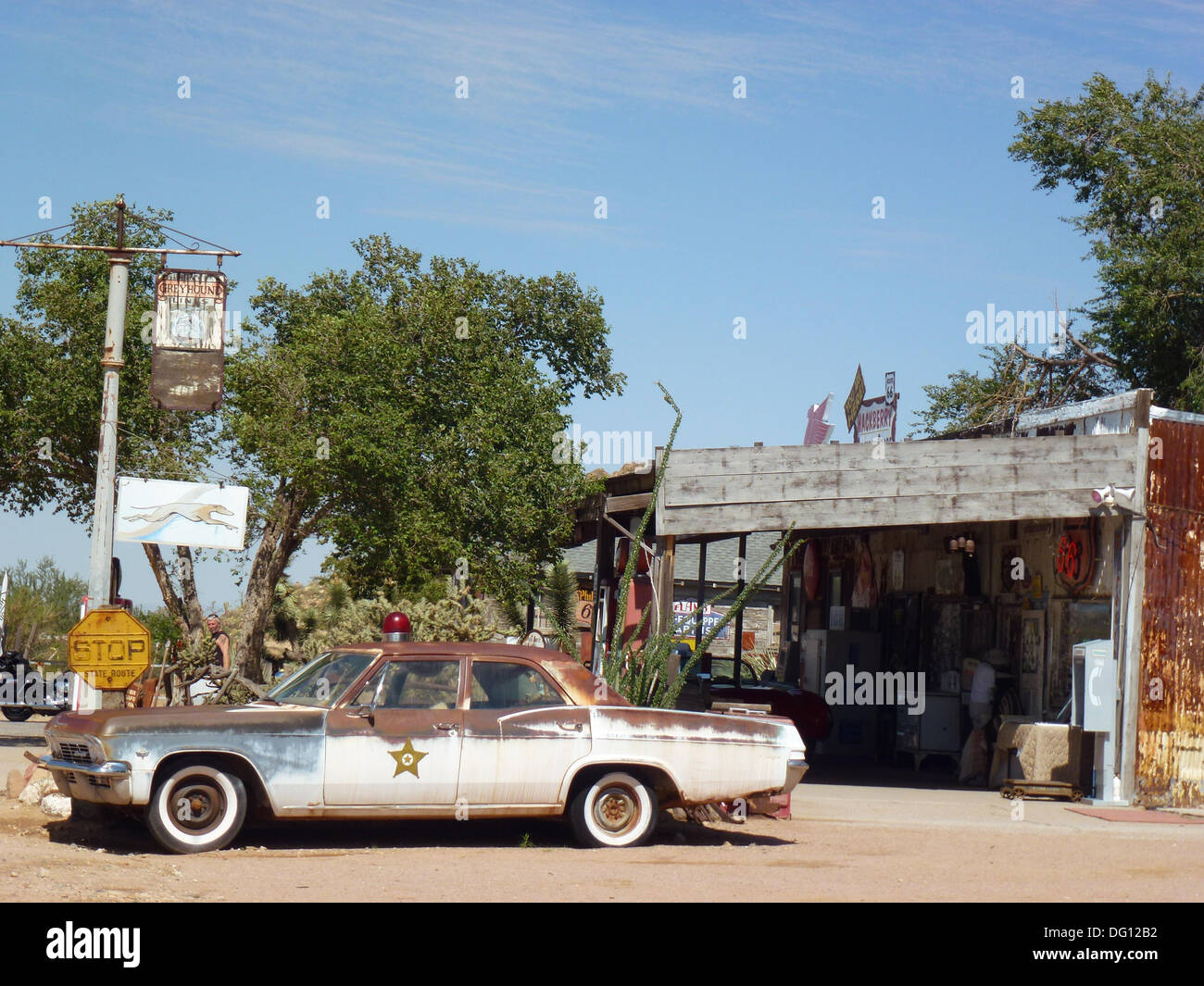 The Hackberry General Store at the historic Route 66 between Kingman ...