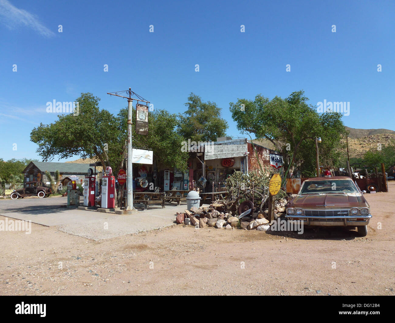 The Hackberry General Store at the historic Route 66 between Kingman ...