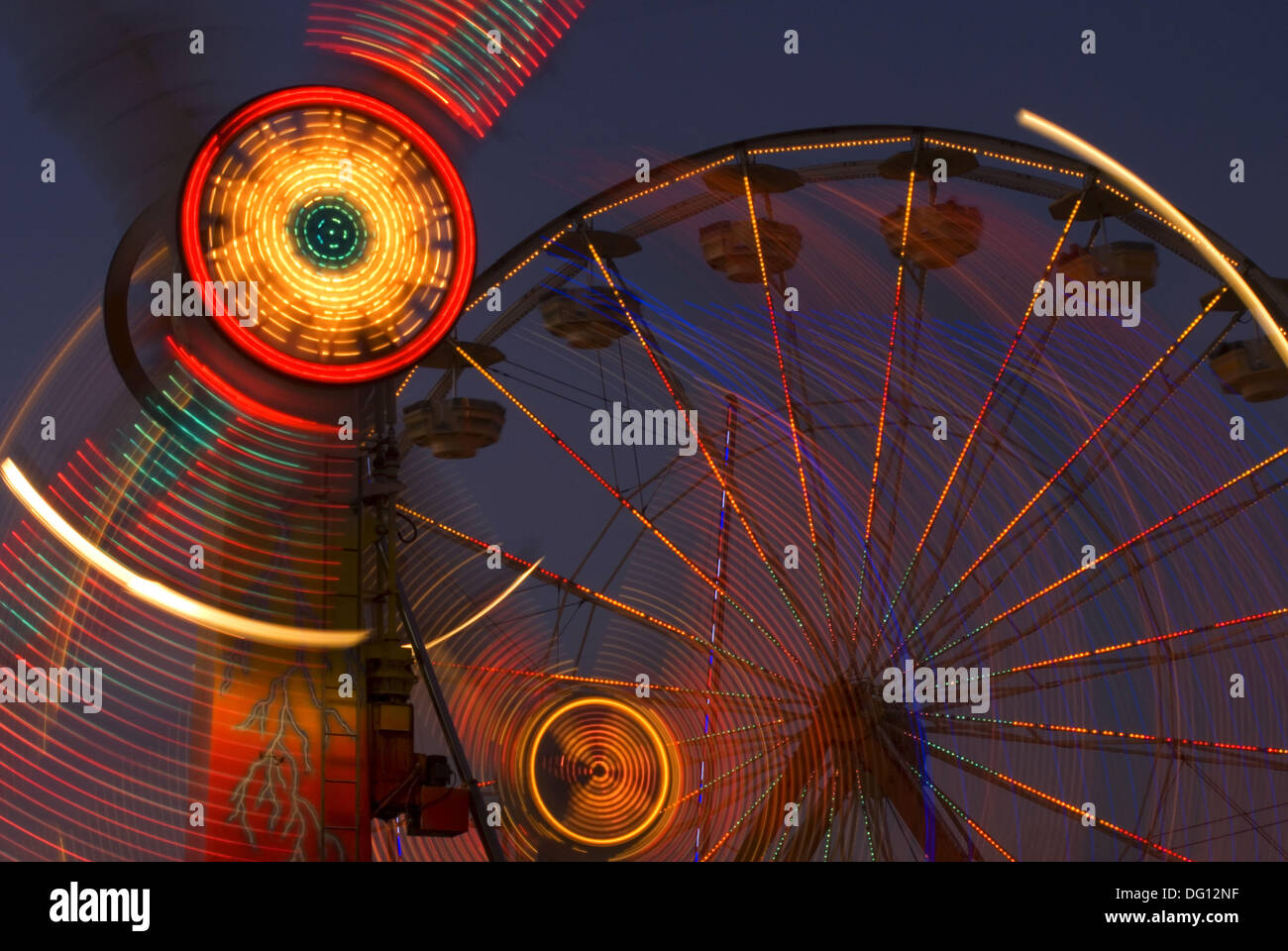 Carnival amusement rides hi-res stock photography and images - Alamy