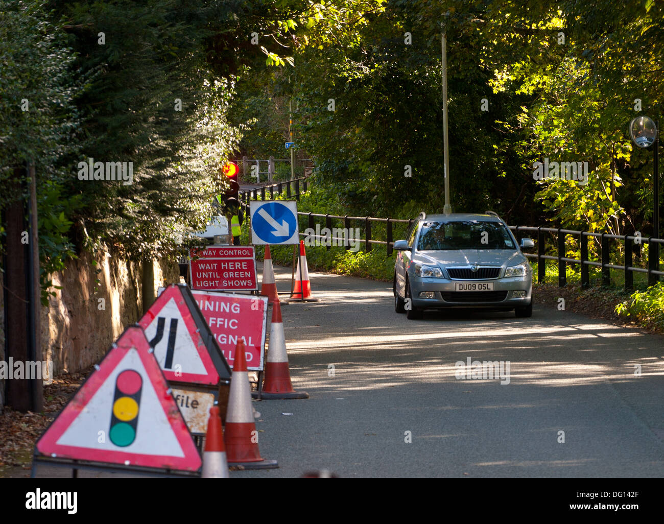 Confusing Roadworks High Resolution Stock Photography and Images - Alamy