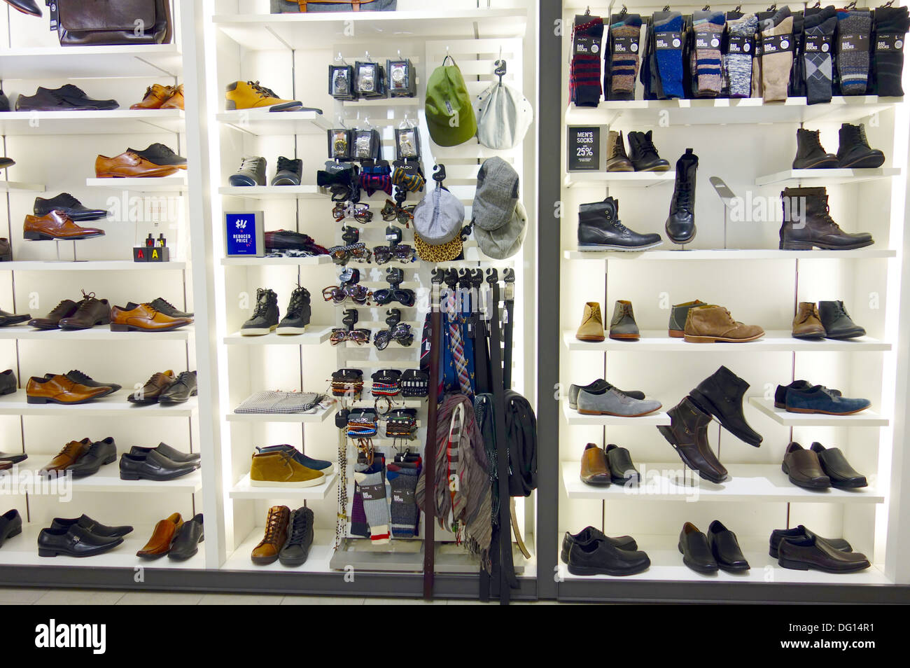 Shoes displayed in a store in Toronto, Canada Stock Photo - Alamy