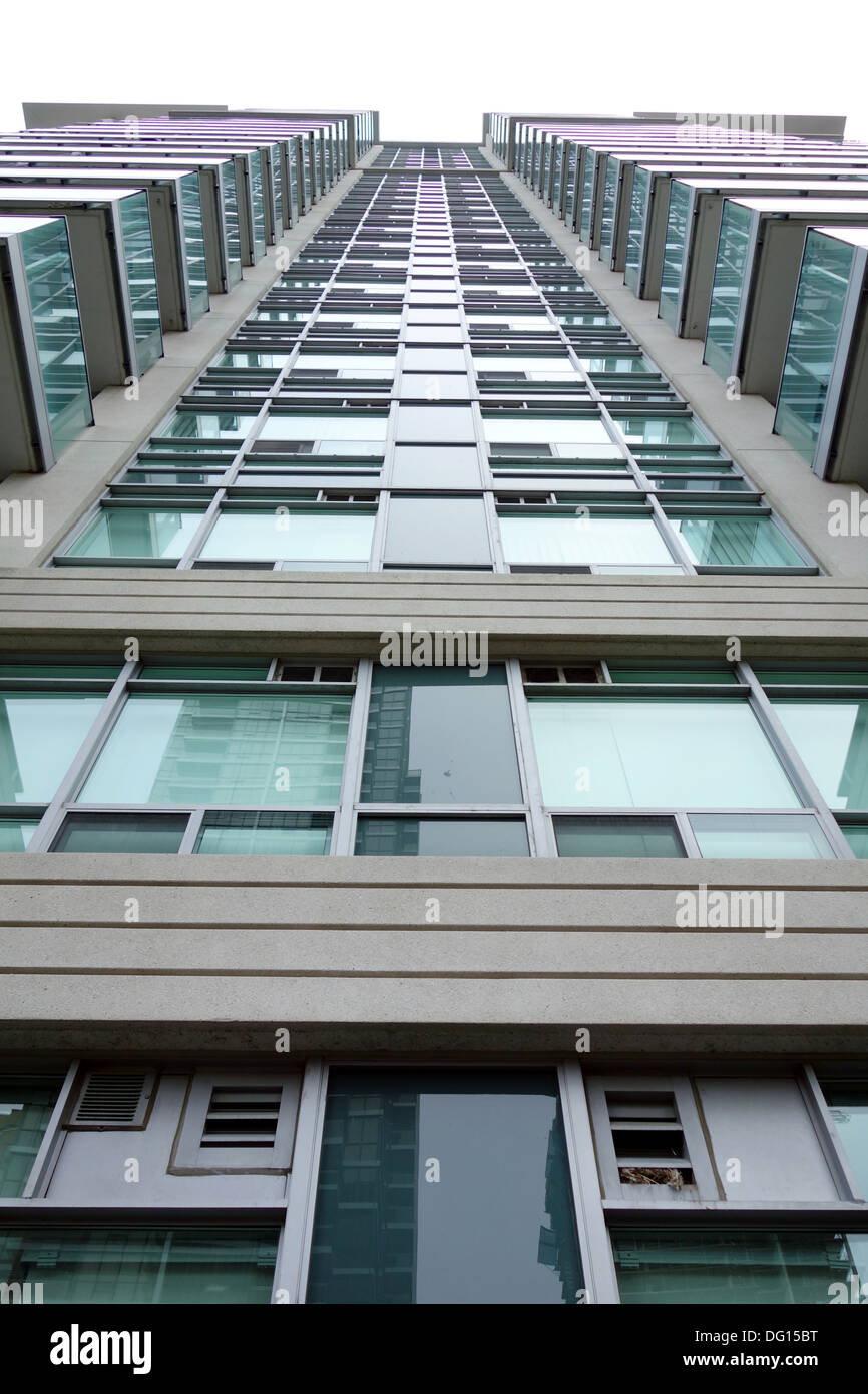 Condo building vertical view in Toronto, Canada Stock Photo - Alamy