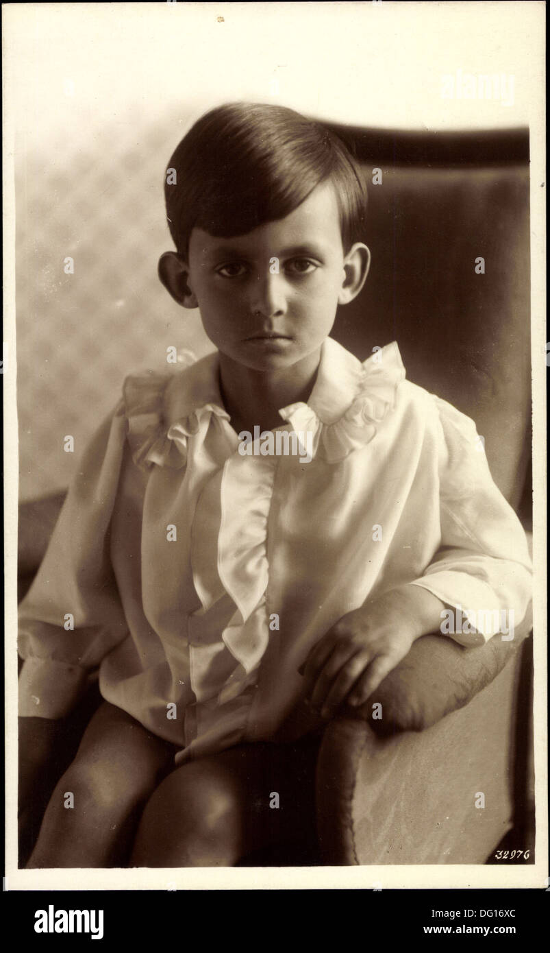 Ak Prinz Heinrich Ruprecht von Bayern, Junge Jahre Stock Photo - Alamy