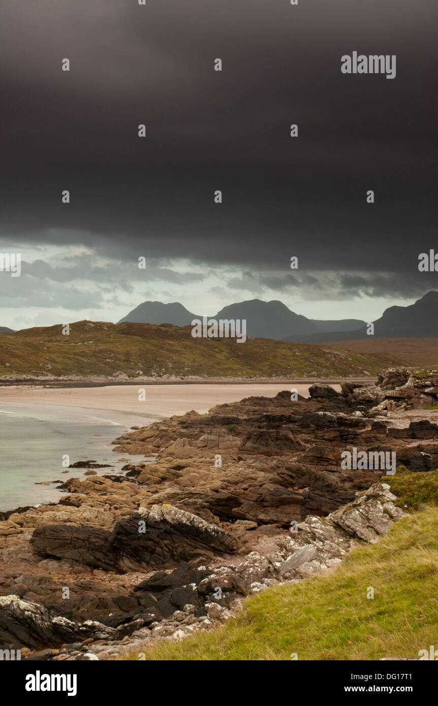 Storm over Achnahaird Bay Stock Photo - Alamy
