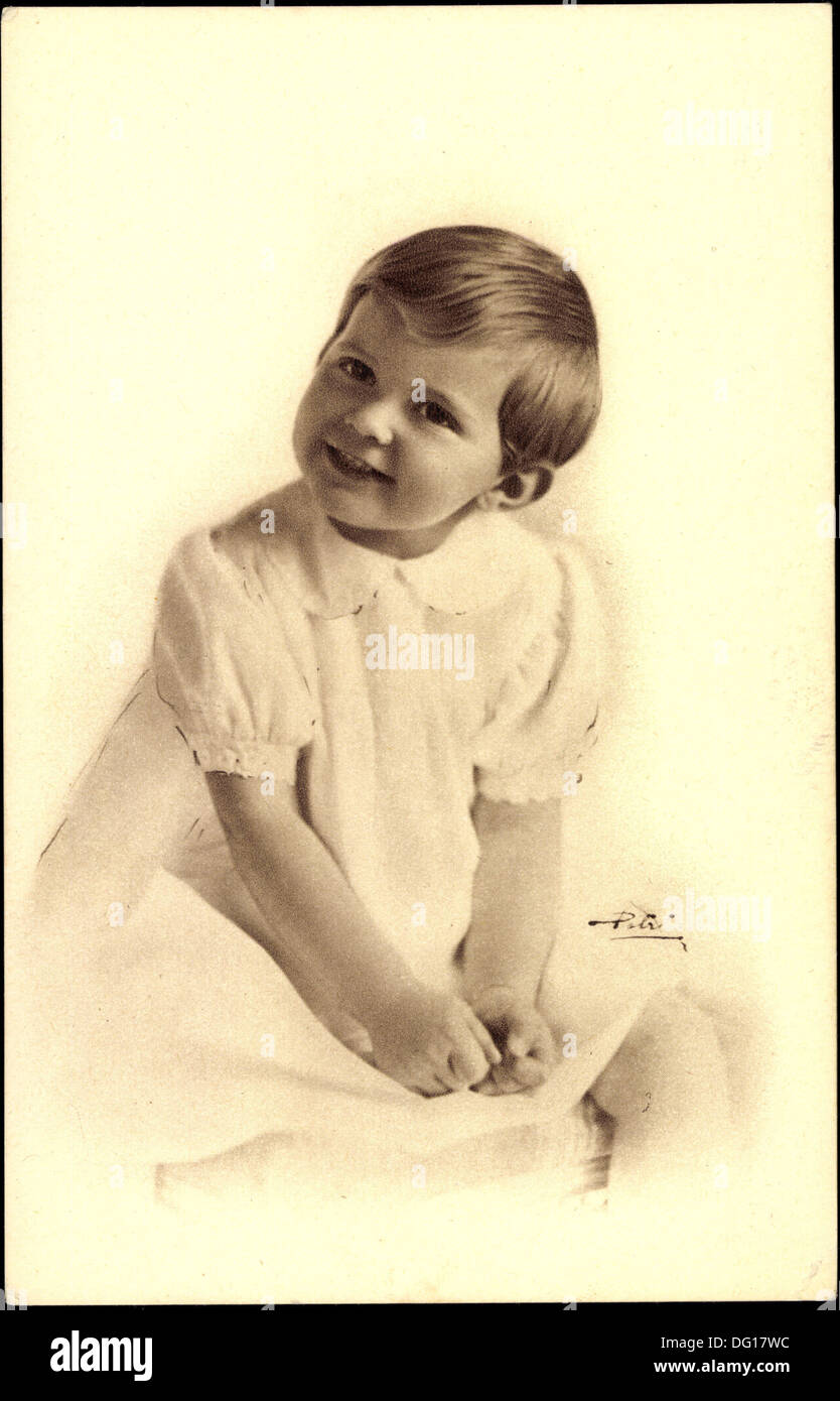Ak S.A.R. e I. La Principessa Maria Pia, Mutter aus Montenegro Stock ...