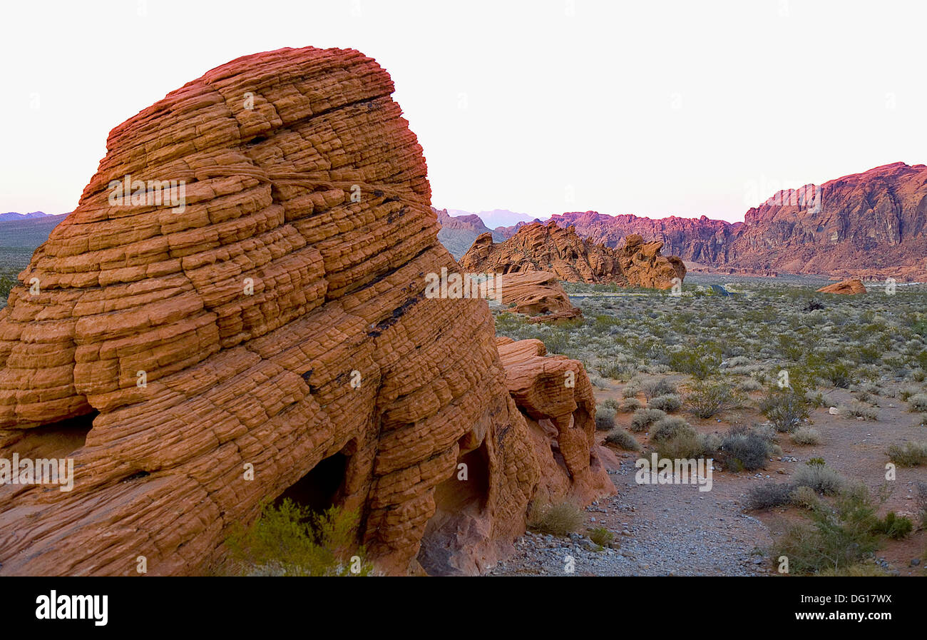 Beehive rock formation valley fire hi-res stock photography and images ...