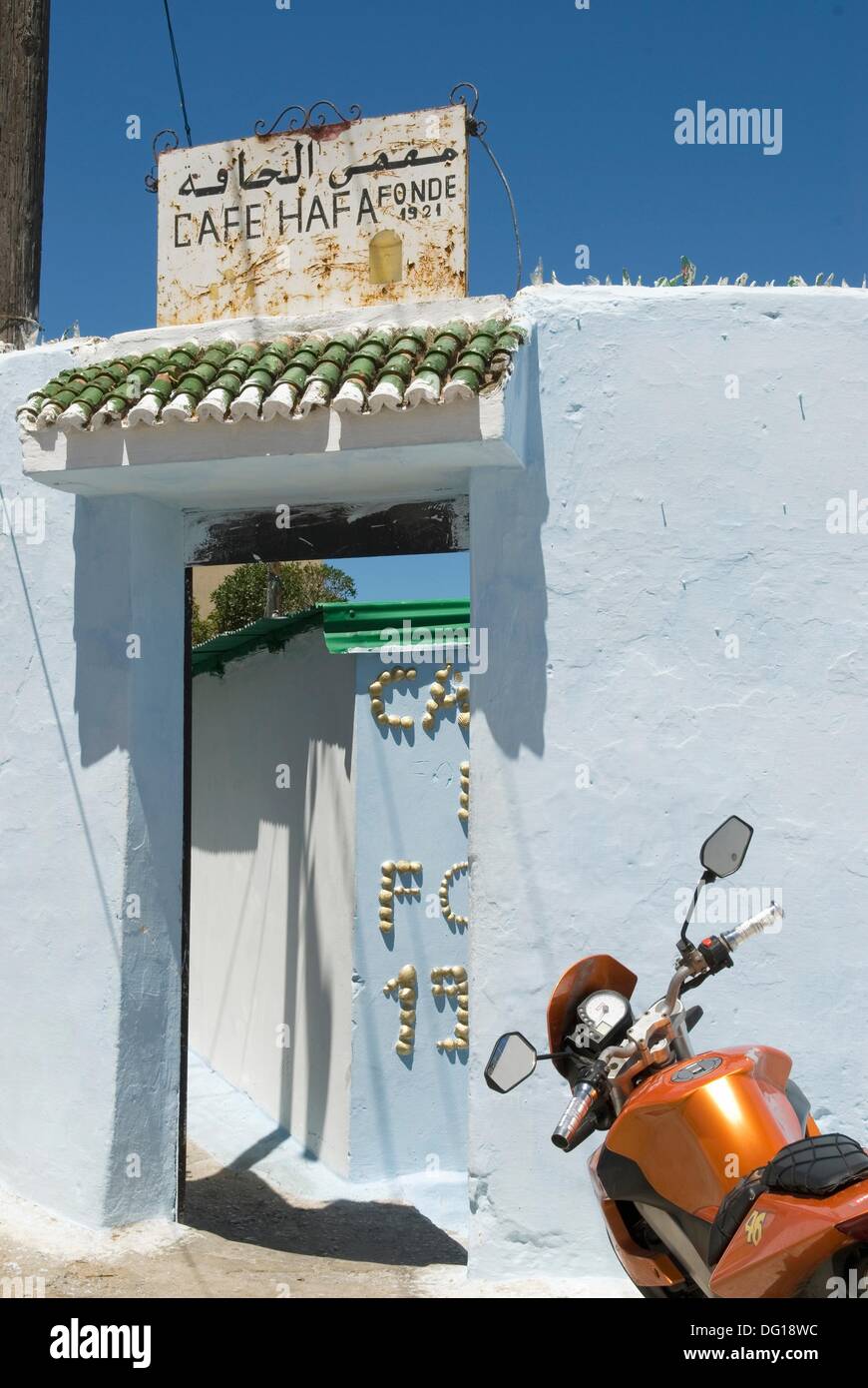 Café hafa morocco hi-res stock photography and images - Alamy