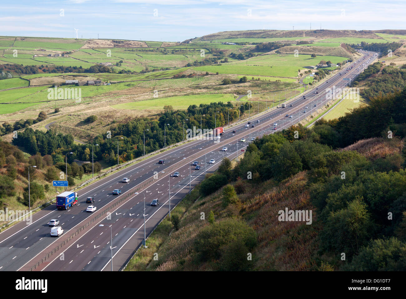 M62 motorway hi-res stock photography and images - Alamy
