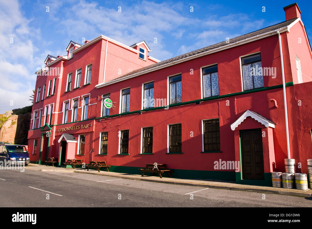 O'Donnell's Bar at Burtonport County Donegal Ireland Stock Photo - Alamy