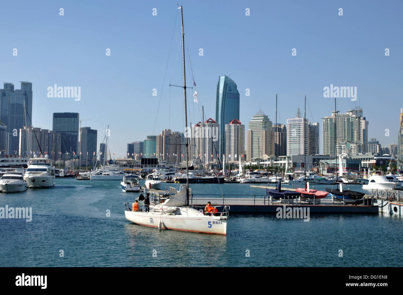 Olympics Sailing Centre, Qingdao, Shandong China Stock Photo - Alamy