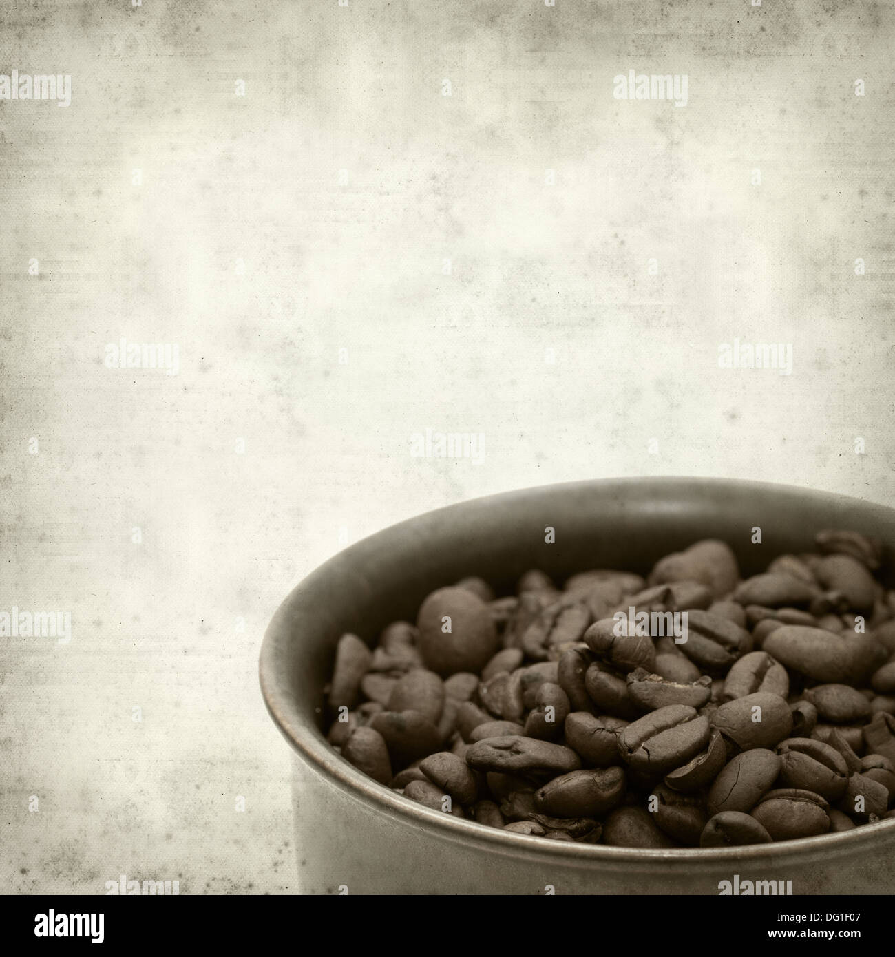 textured old paper background with coffee Stock Photo - Alamy