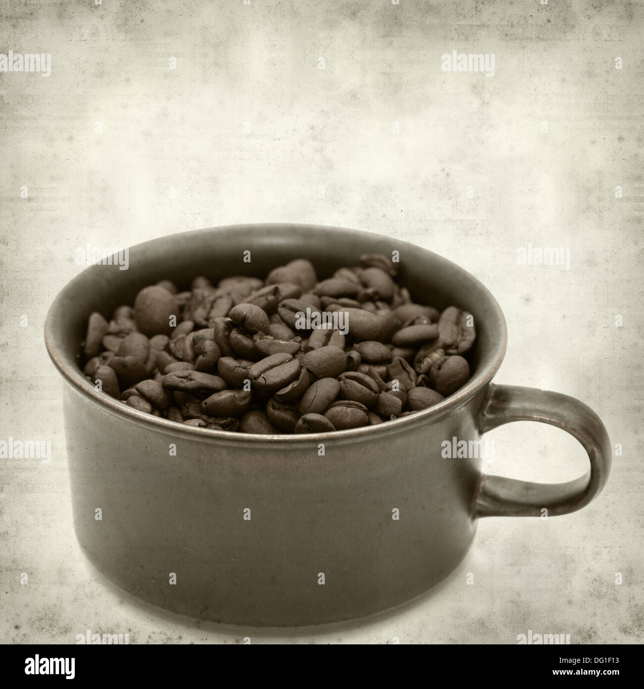 textured old paper background with coffee Stock Photo - Alamy