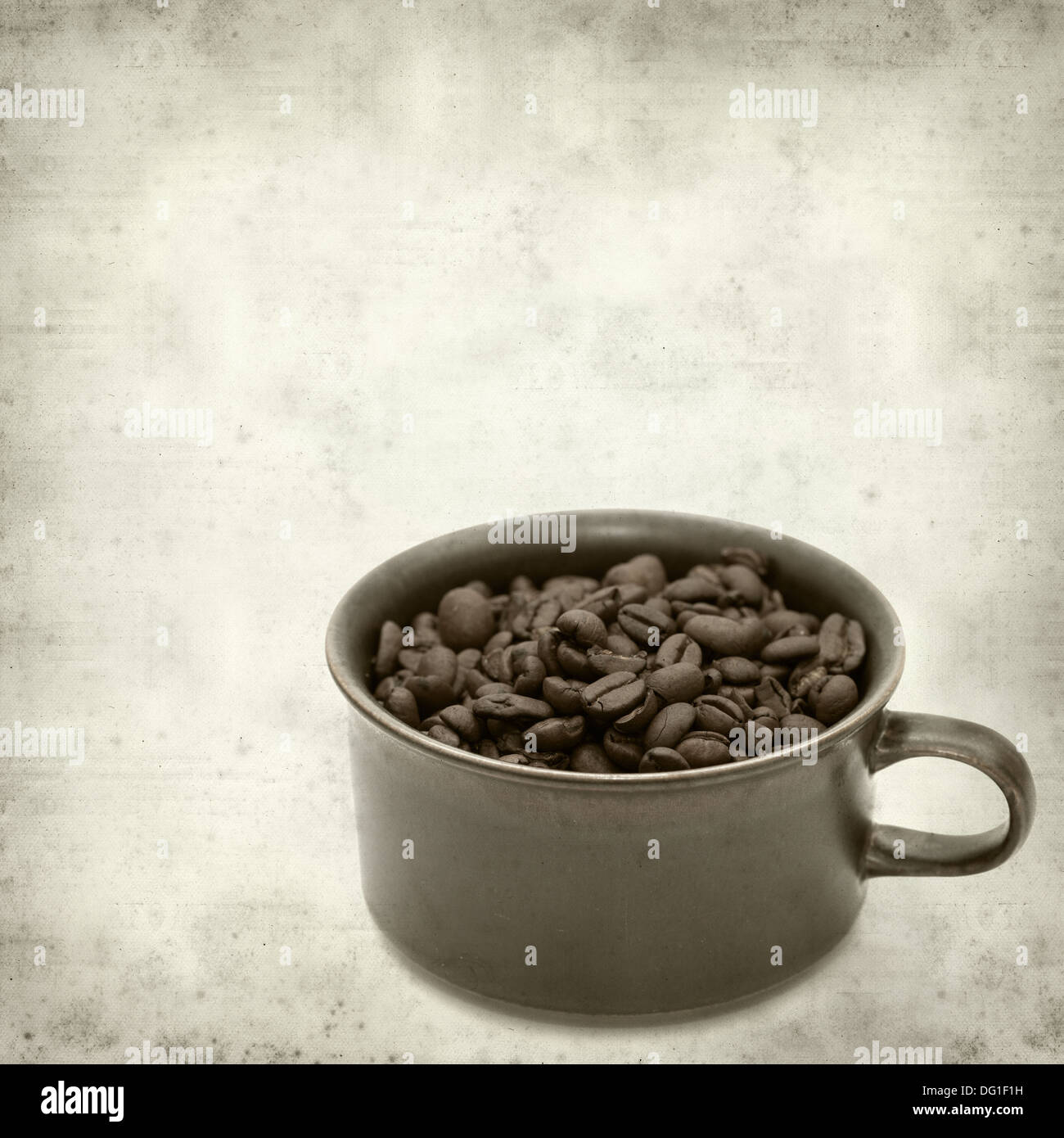 textured old paper background with coffee Stock Photo - Alamy