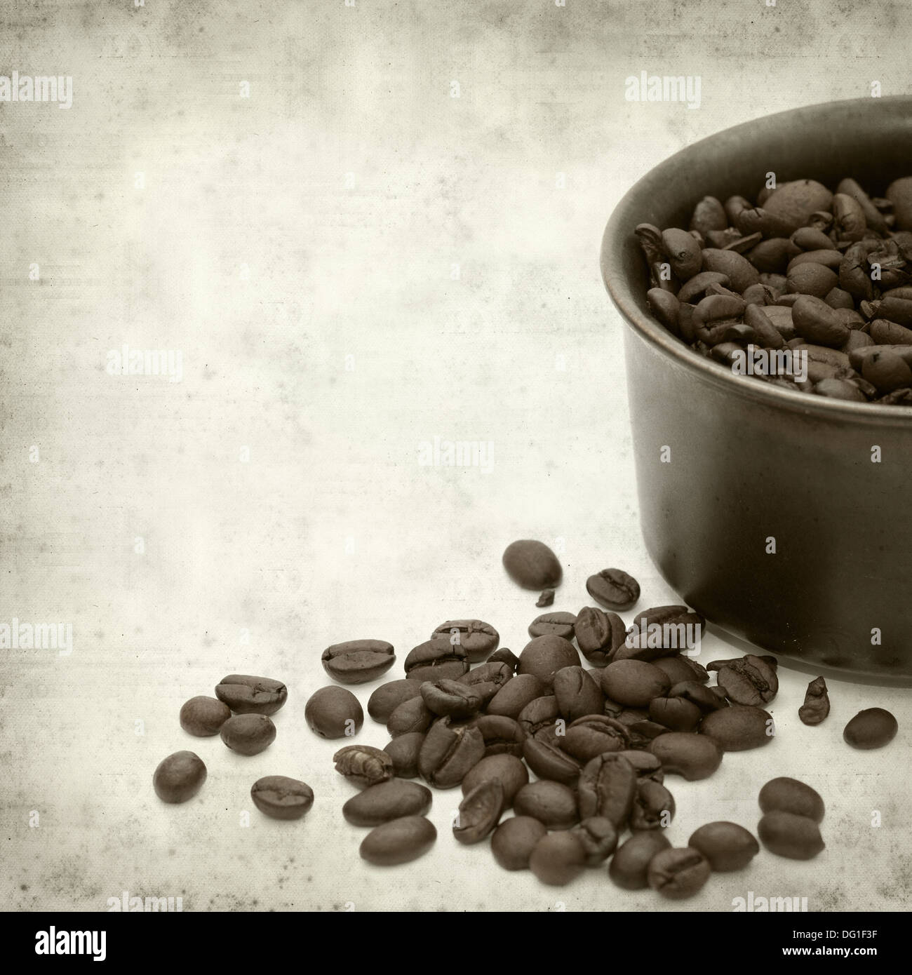 textured old paper background with coffee Stock Photo - Alamy