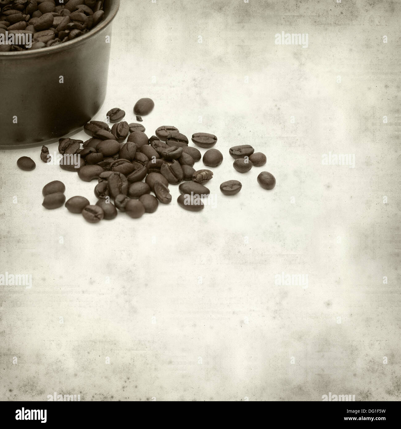 textured old paper background with coffee Stock Photo - Alamy