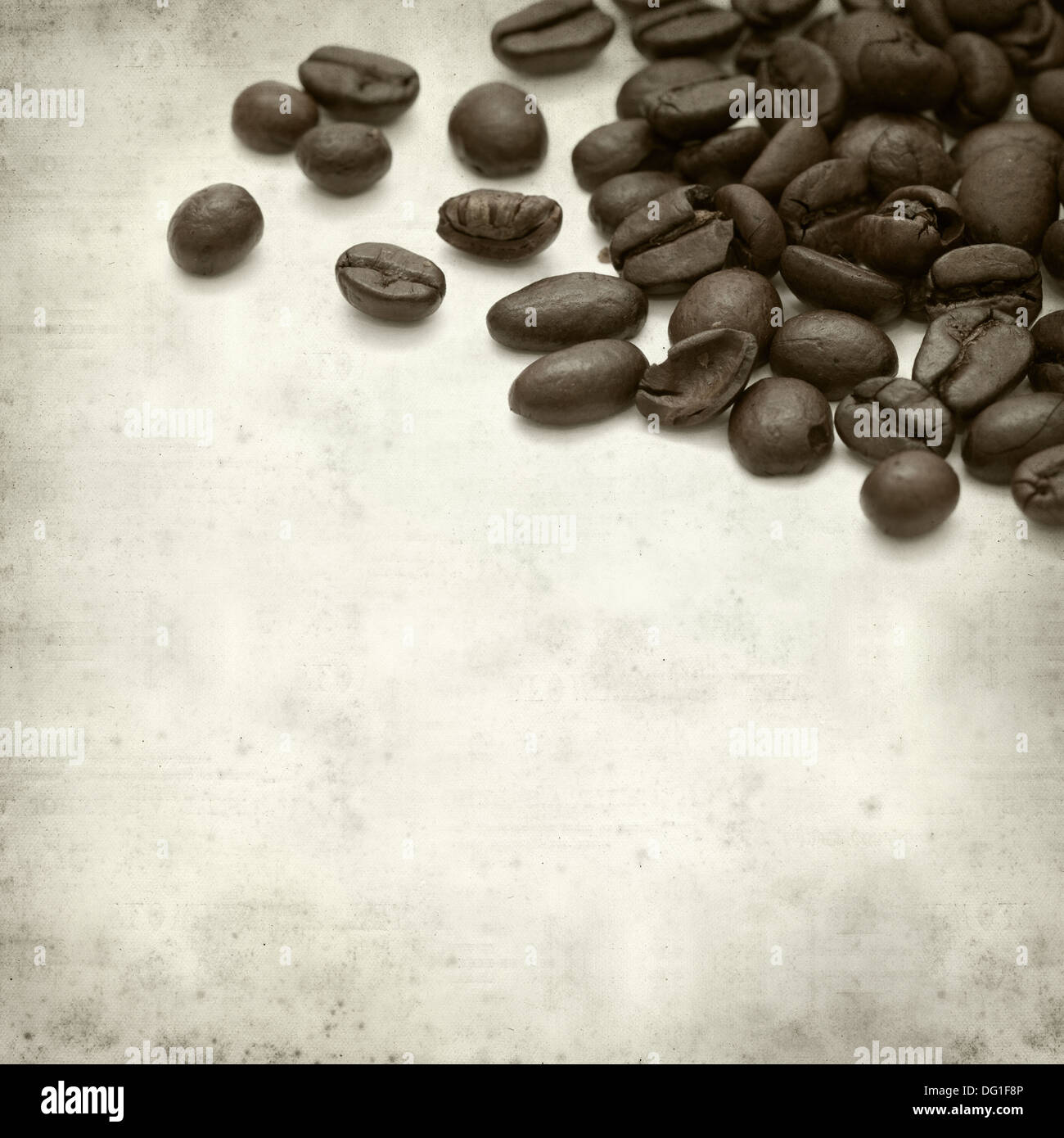textured old paper background with coffee Stock Photo - Alamy