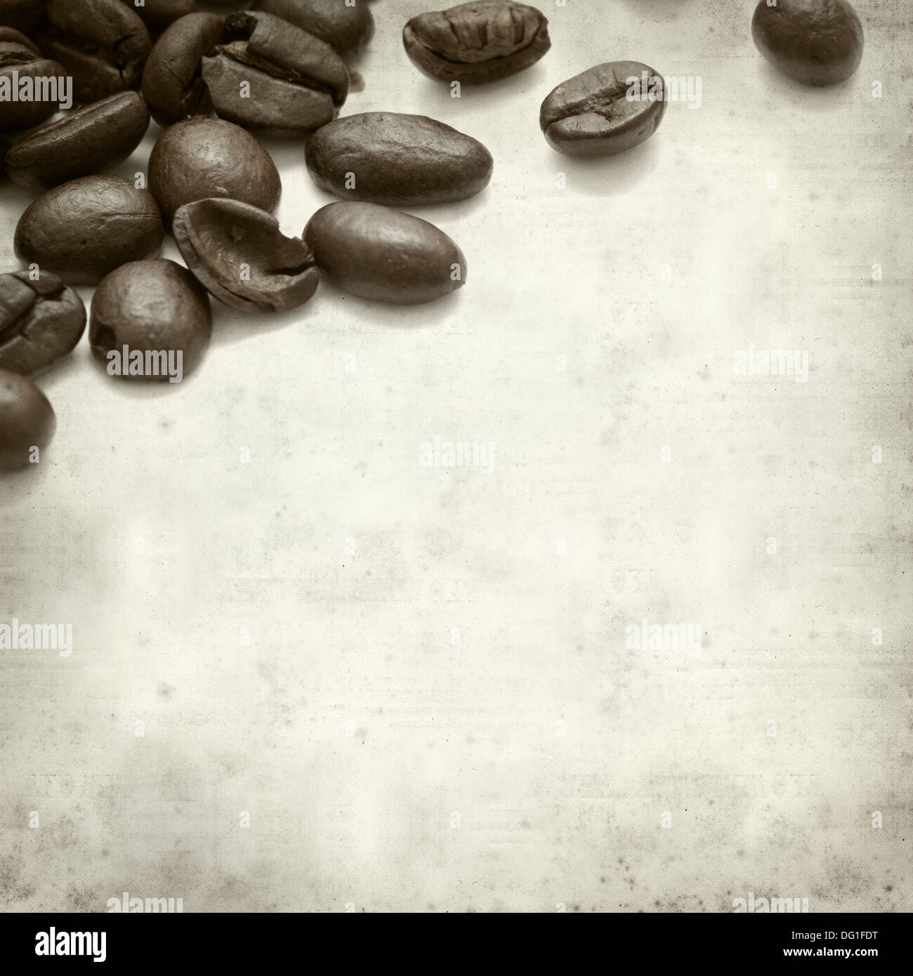textured old paper background with coffee Stock Photo - Alamy