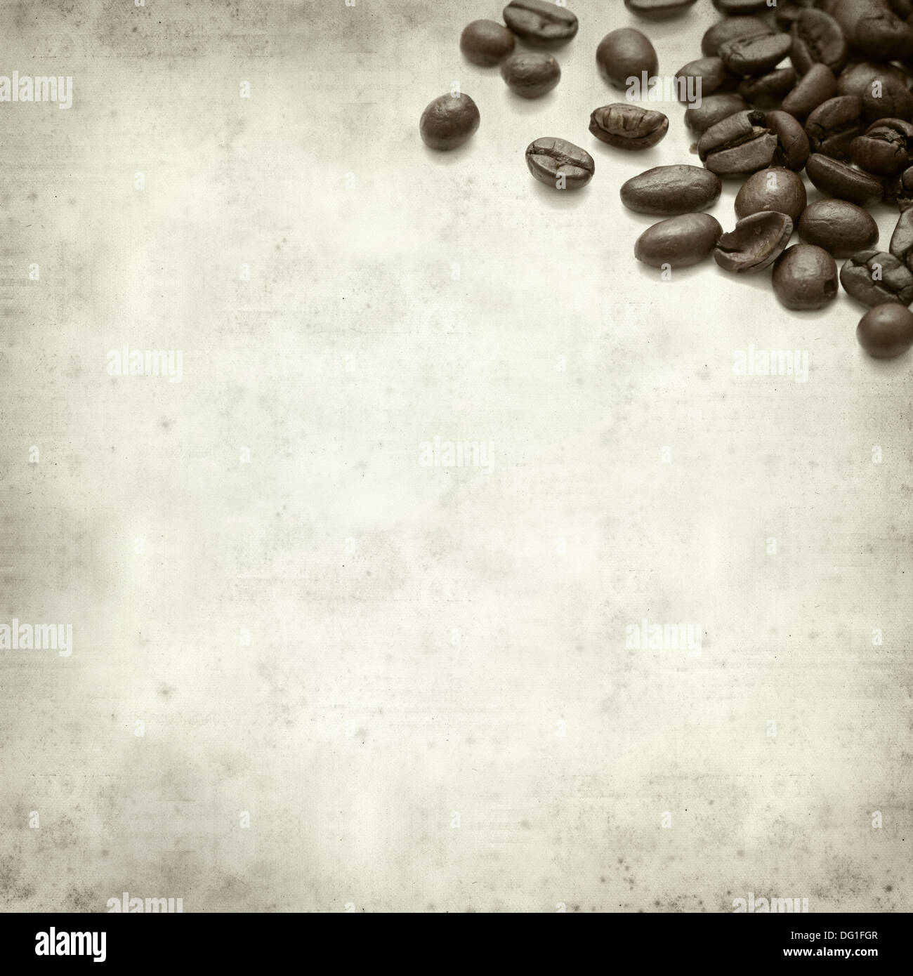 textured old paper background with coffee Stock Photo - Alamy