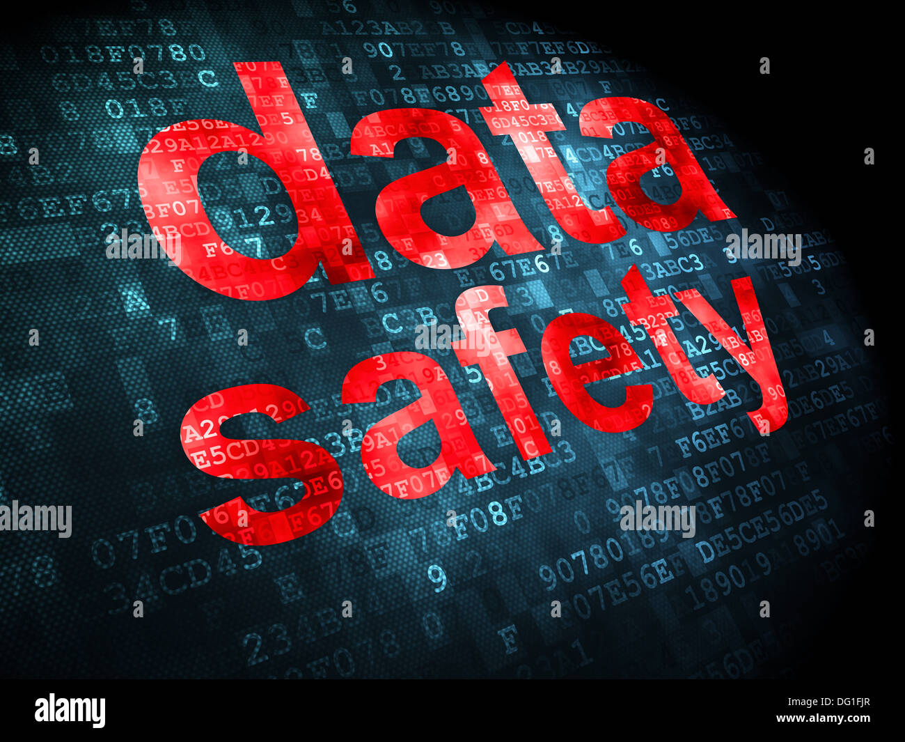 Information concept: Data Safety on digital background Stock Photo - Alamy