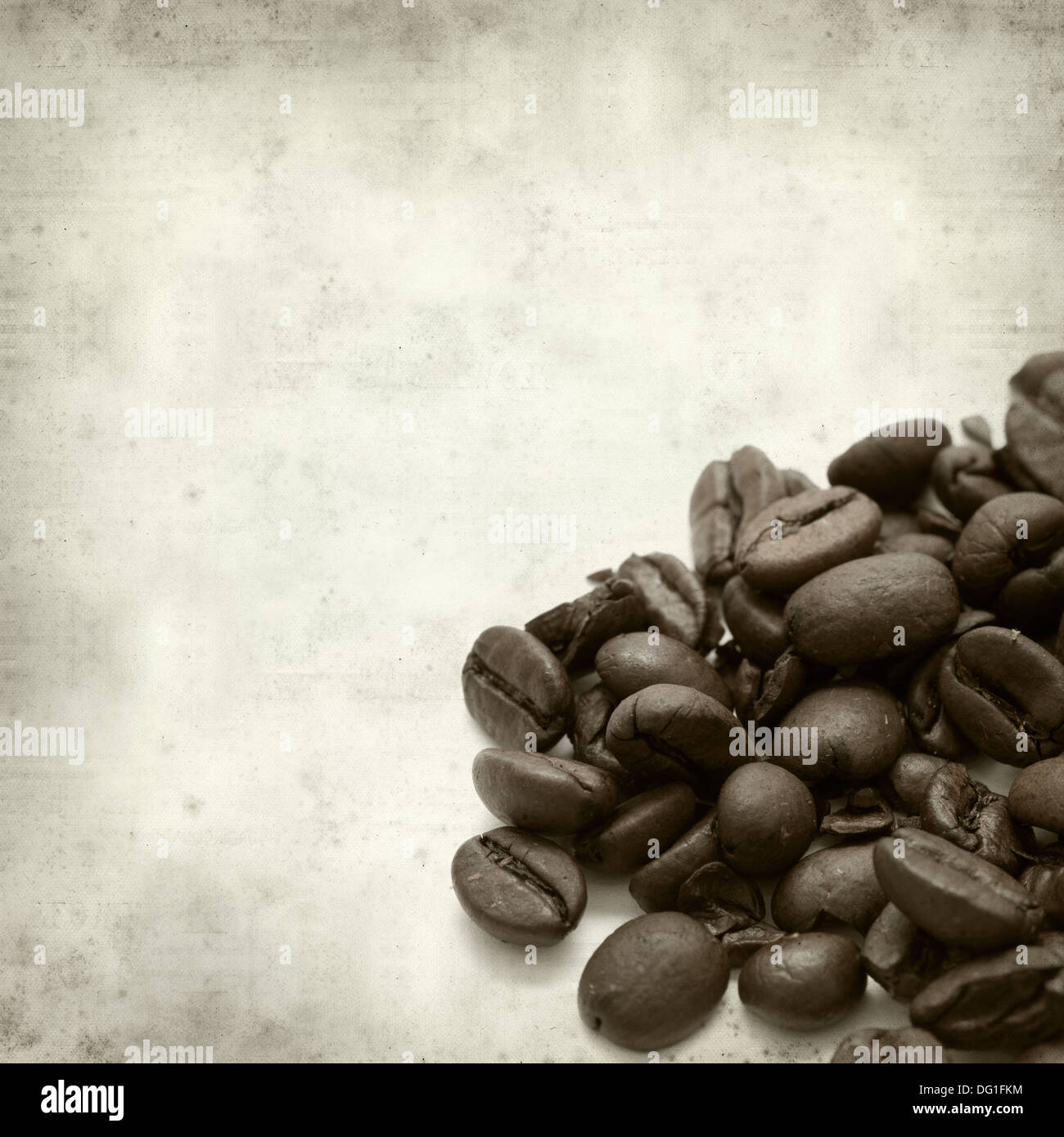 textured old paper background with coffee Stock Photo - Alamy