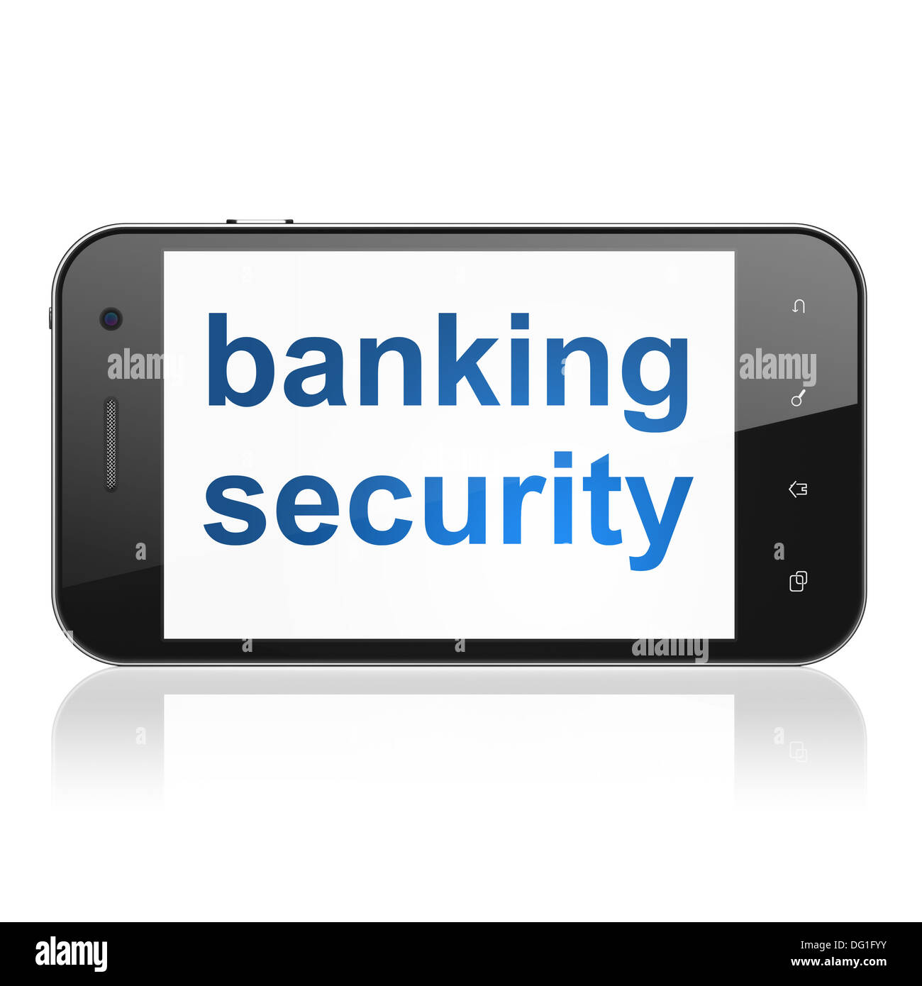 Safety concept: Banking Security on smartphone Stock Photo - Alamy