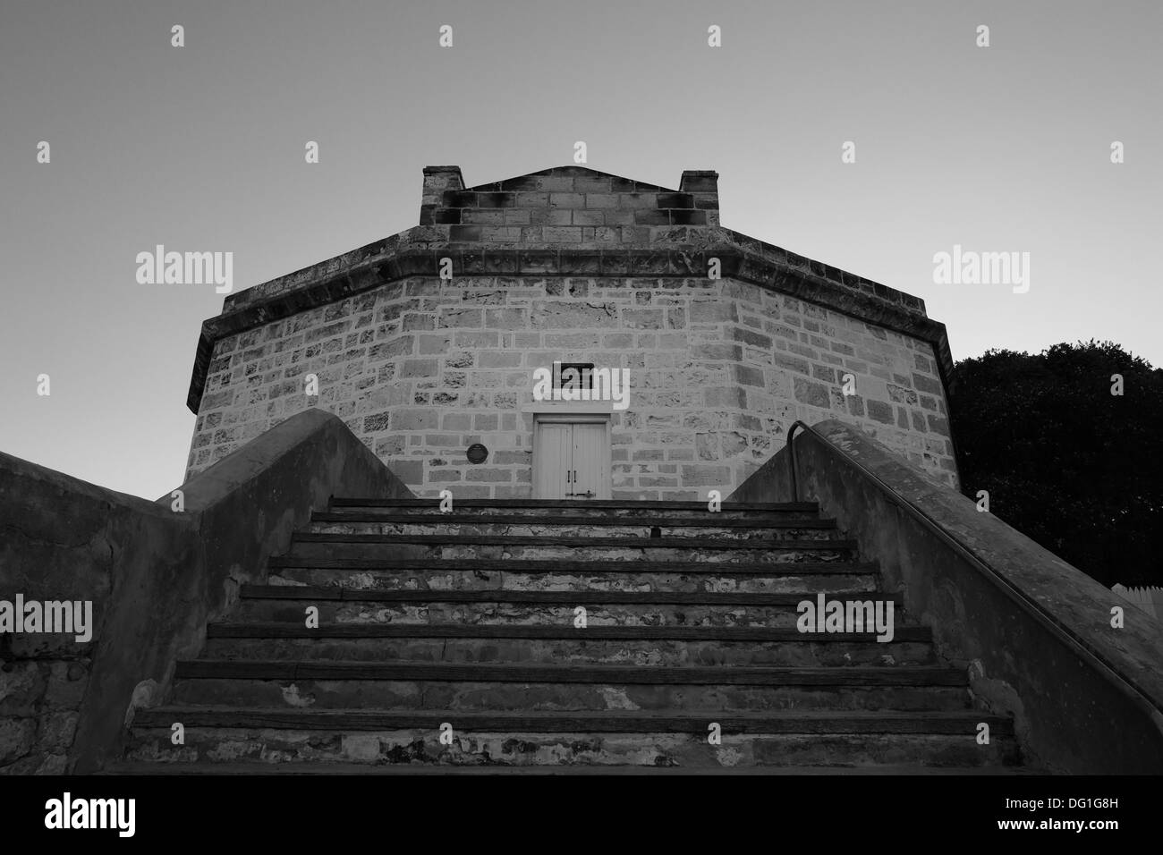 Fremantle roundhouse Black and White Stock Photos & Images - Alamy