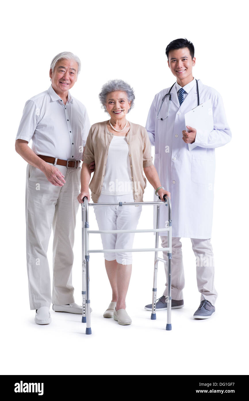 Patient looking camera Cut Out Stock Images & Pictures - Alamy