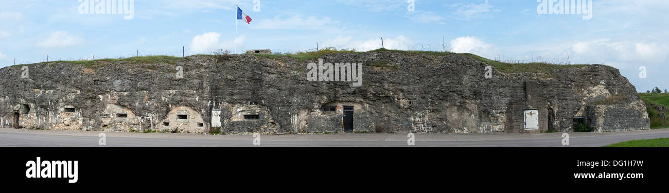 WWI Fort de Vaux, First World War One casemate at Vaux-Devant-Damloup ...