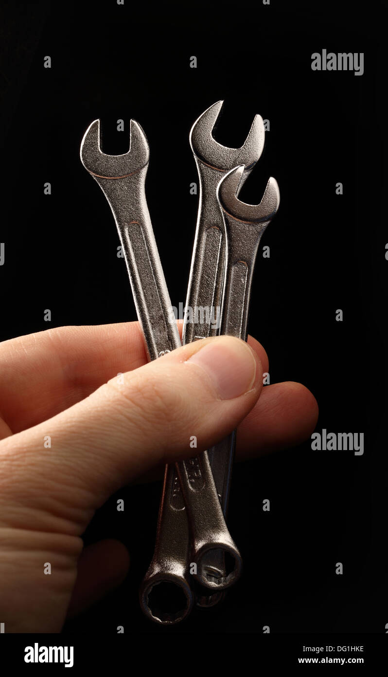Hand wrench hi-res stock photography and images - Alamy
