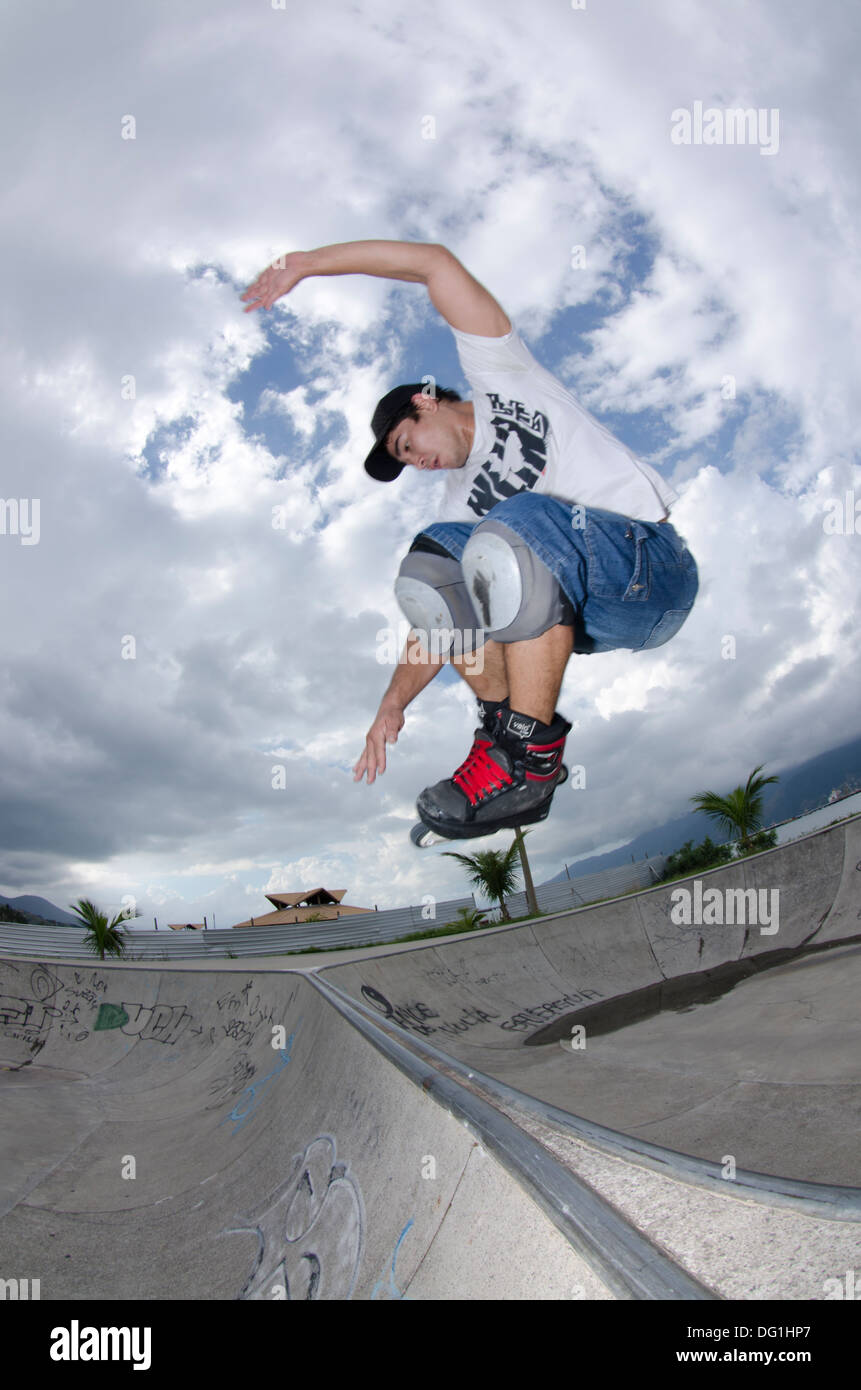 Aerial jump pool hi-res stock photography and images - Alamy