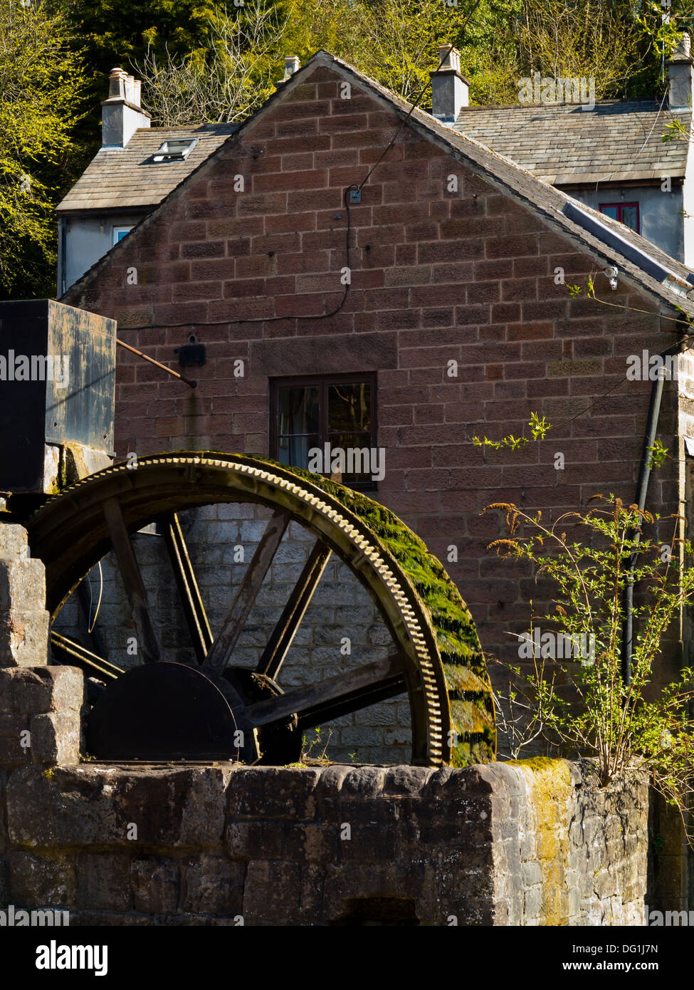 Cromford water wheel hi-res stock photography and images - Alamy