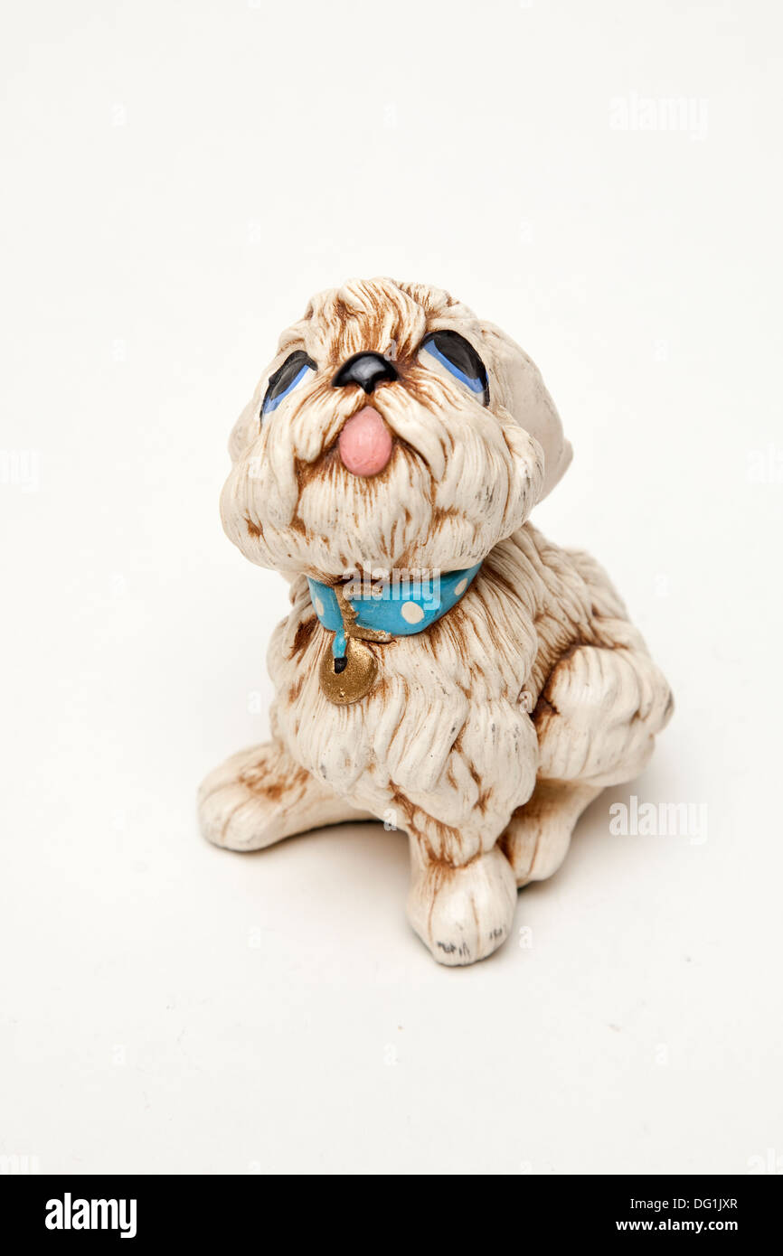 Pendelfin pottery dog Tammy Stock Photo - Alamy
