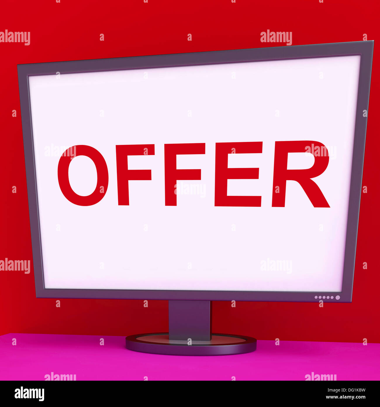 Promotional screen hi-res stock photography and images - Alamy