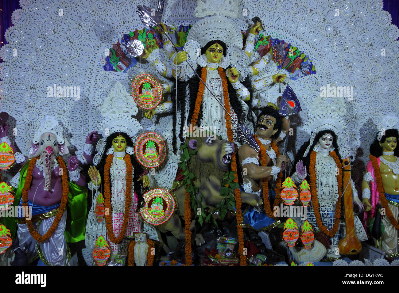 Durga puja festival hi-res stock photography and images - Alamy