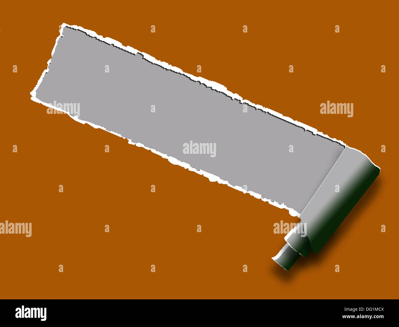 Torn Background Showing Blank Copy Space Ripped Paper Stock Photo - Alamy
