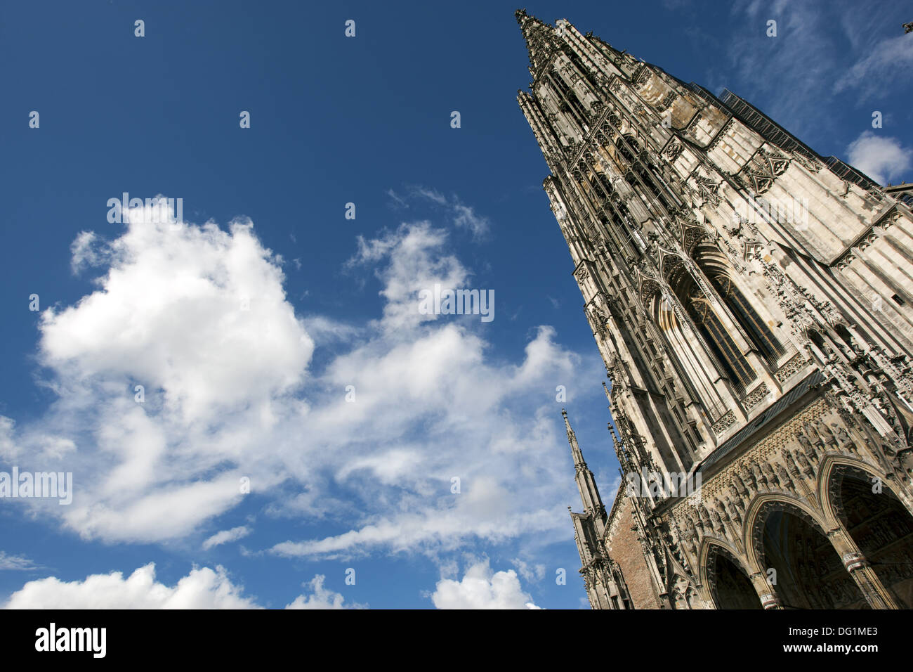 Ulm Minster, world's tallest church spire, Germany, Baden-Wuerttemberg ...