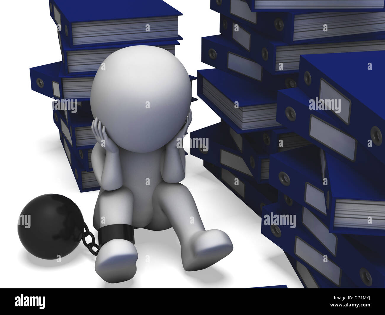 Filing overload hi-res stock photography and images - Alamy