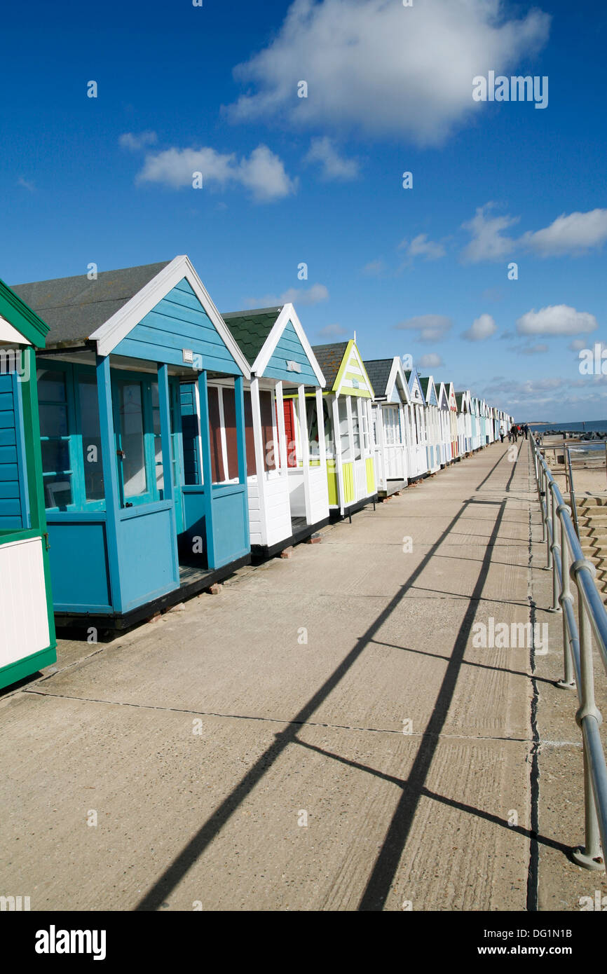 Beach Huts Southwold Suffolk England UK Stock Photo - Alamy