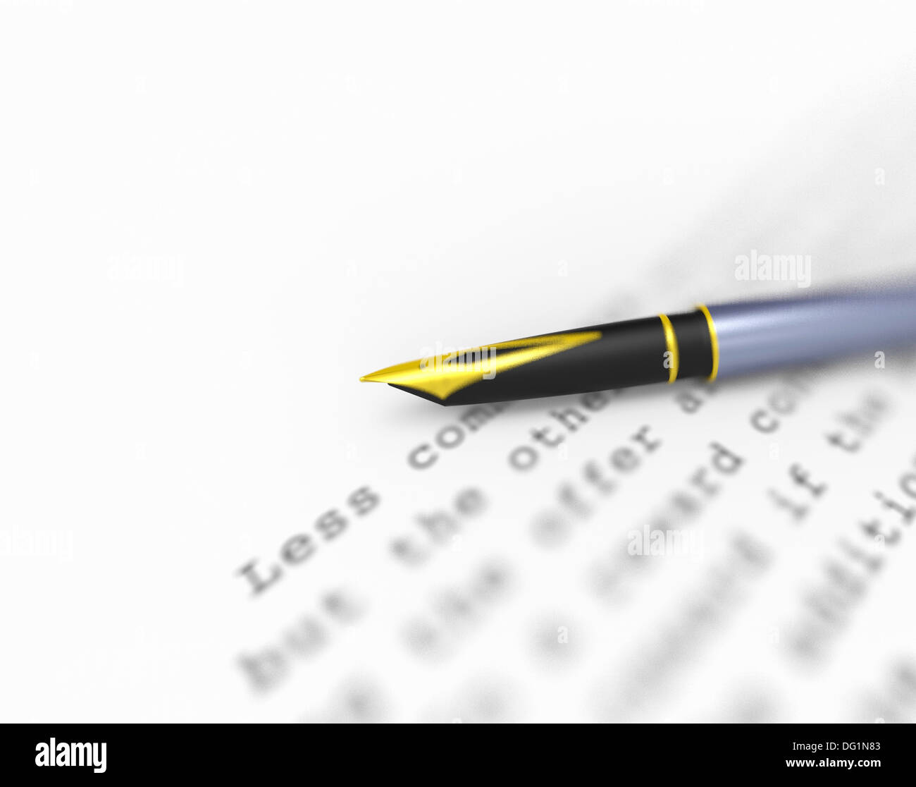 Blank Paper Area Showing Copyspace White Background For Message Stock ...