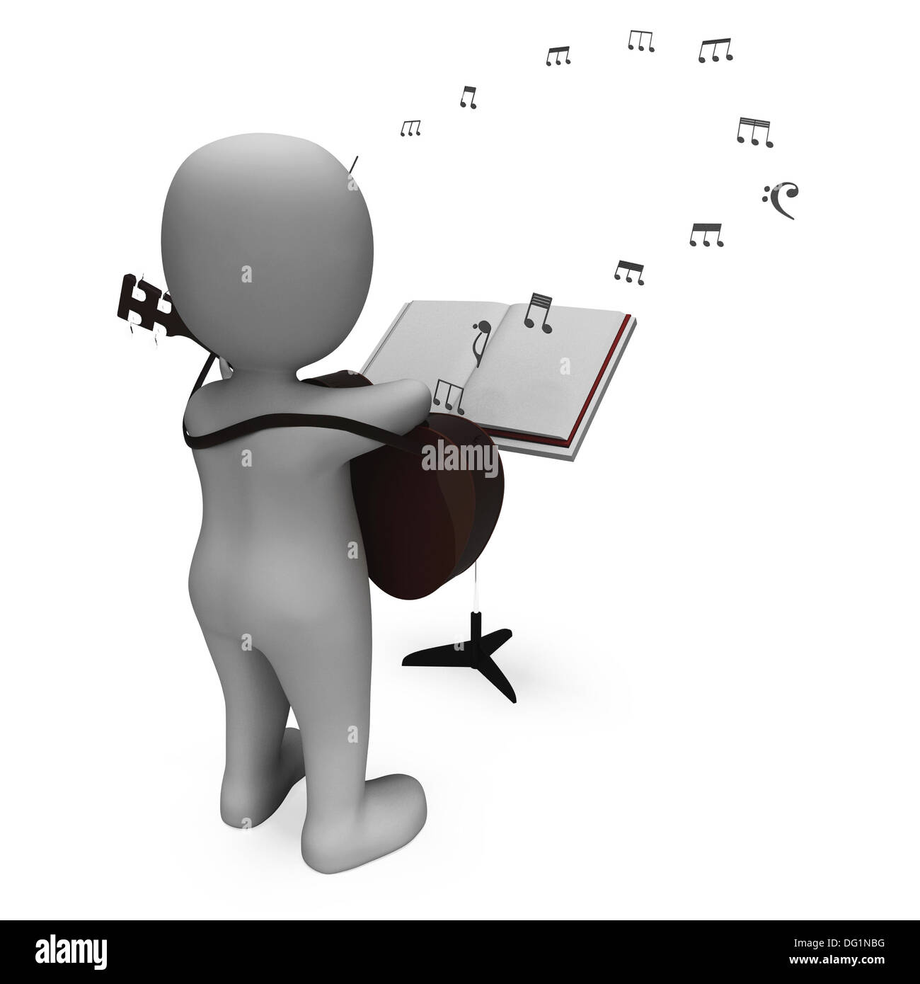 Performer string Cut Out Stock Images & Pictures - Alamy