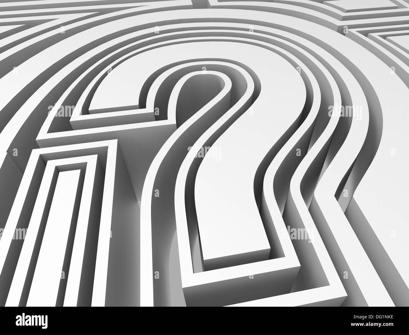 Question Mark Symbol Showing FAQ query or Solving Stock Photo - Alamy