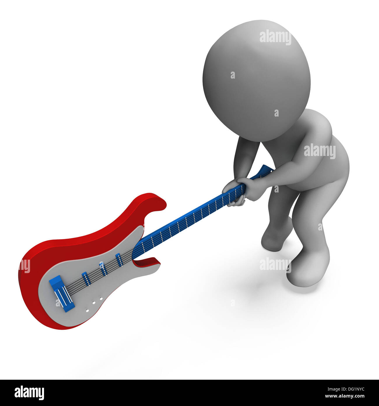 Frustrated guitarist hi-res stock photography and images - Alamy