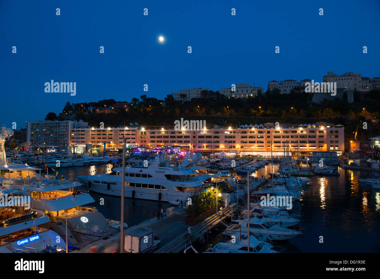 Ship, Yacht, Port, Hercule, Monaco, Monte Carlo Stock Photo - Alamy