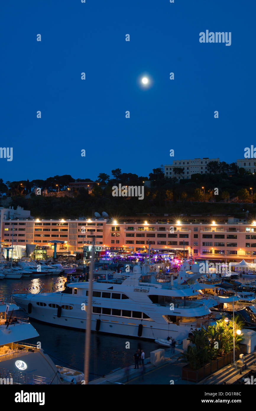 Port hercule night hi-res stock photography and images - Alamy
