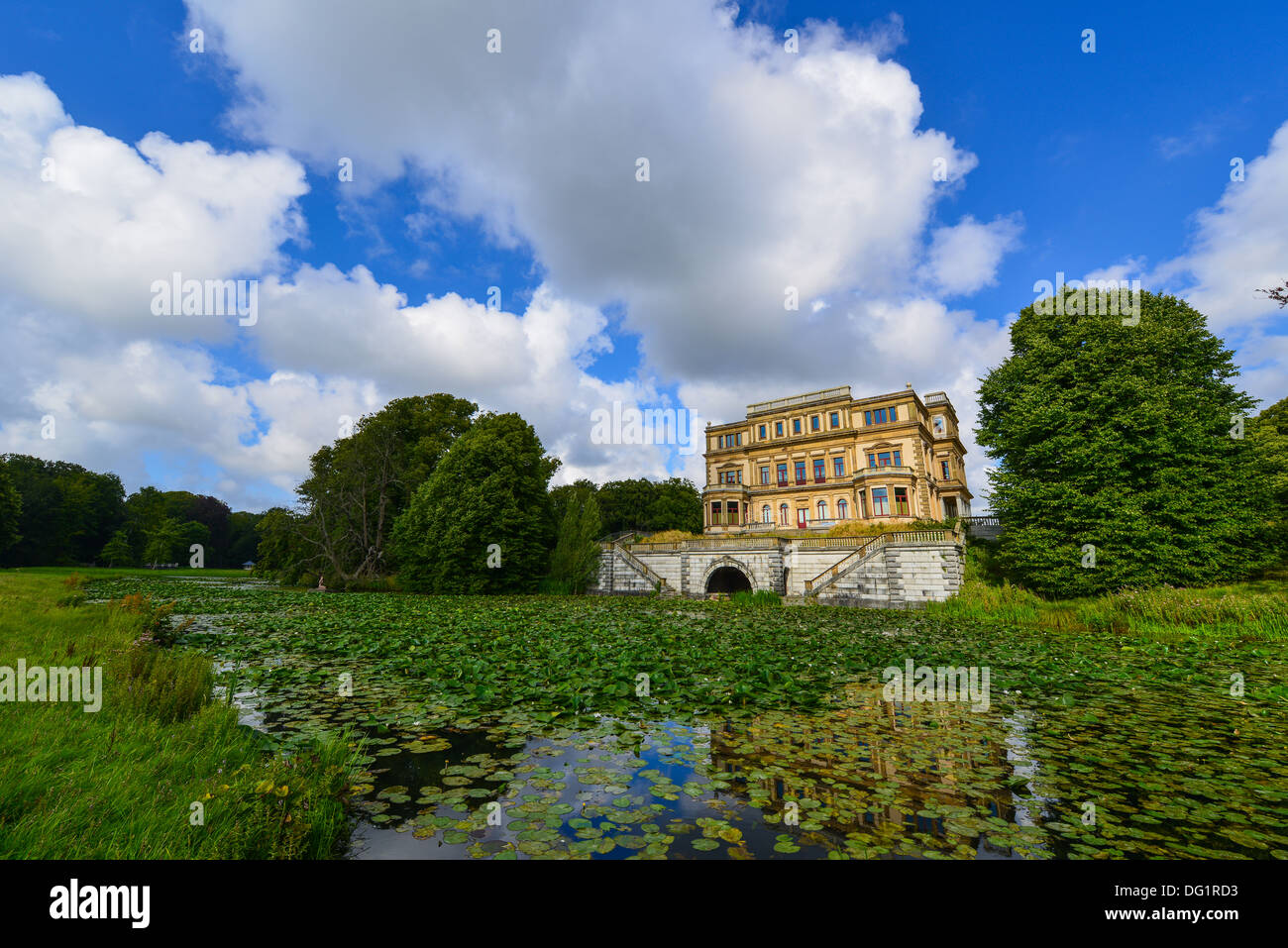 Mansion Elswout on a beautiful day at Overveen Holland Stock Photo - Alamy
