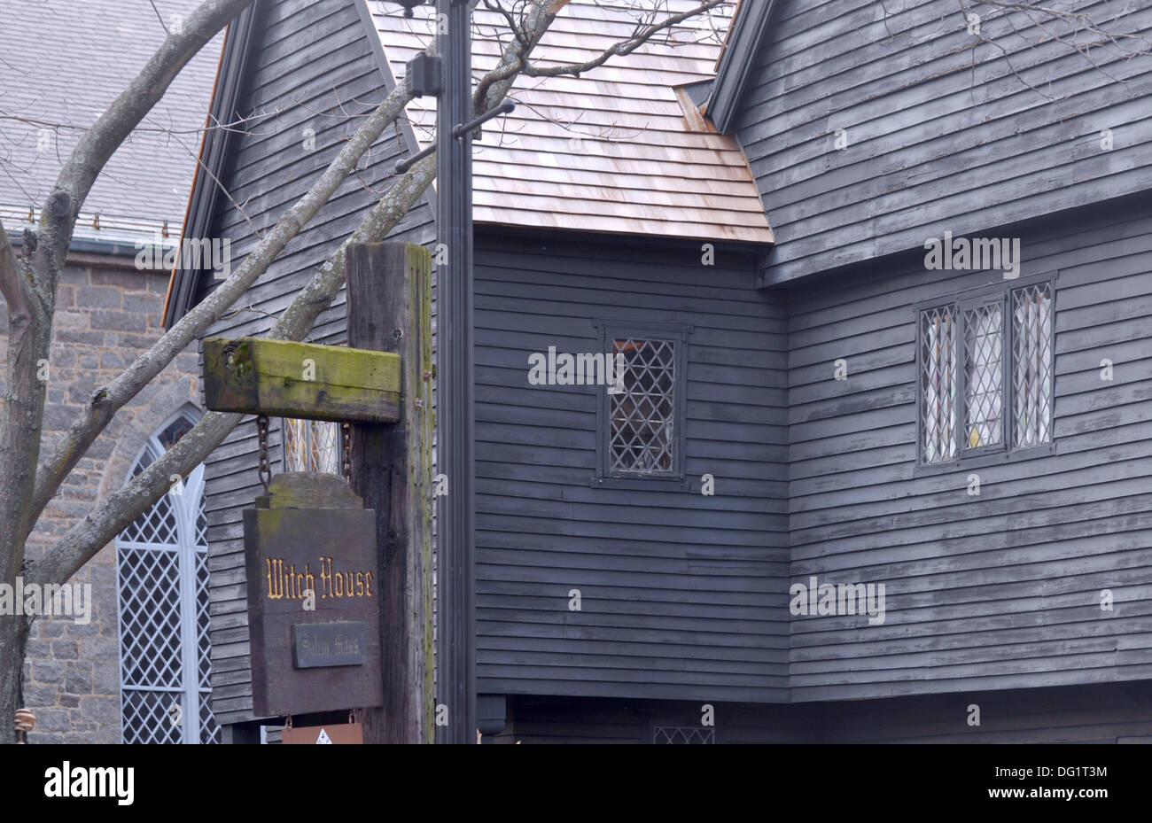 The Judge Jonathan Corwin House also known as The Witch House: Black ...
