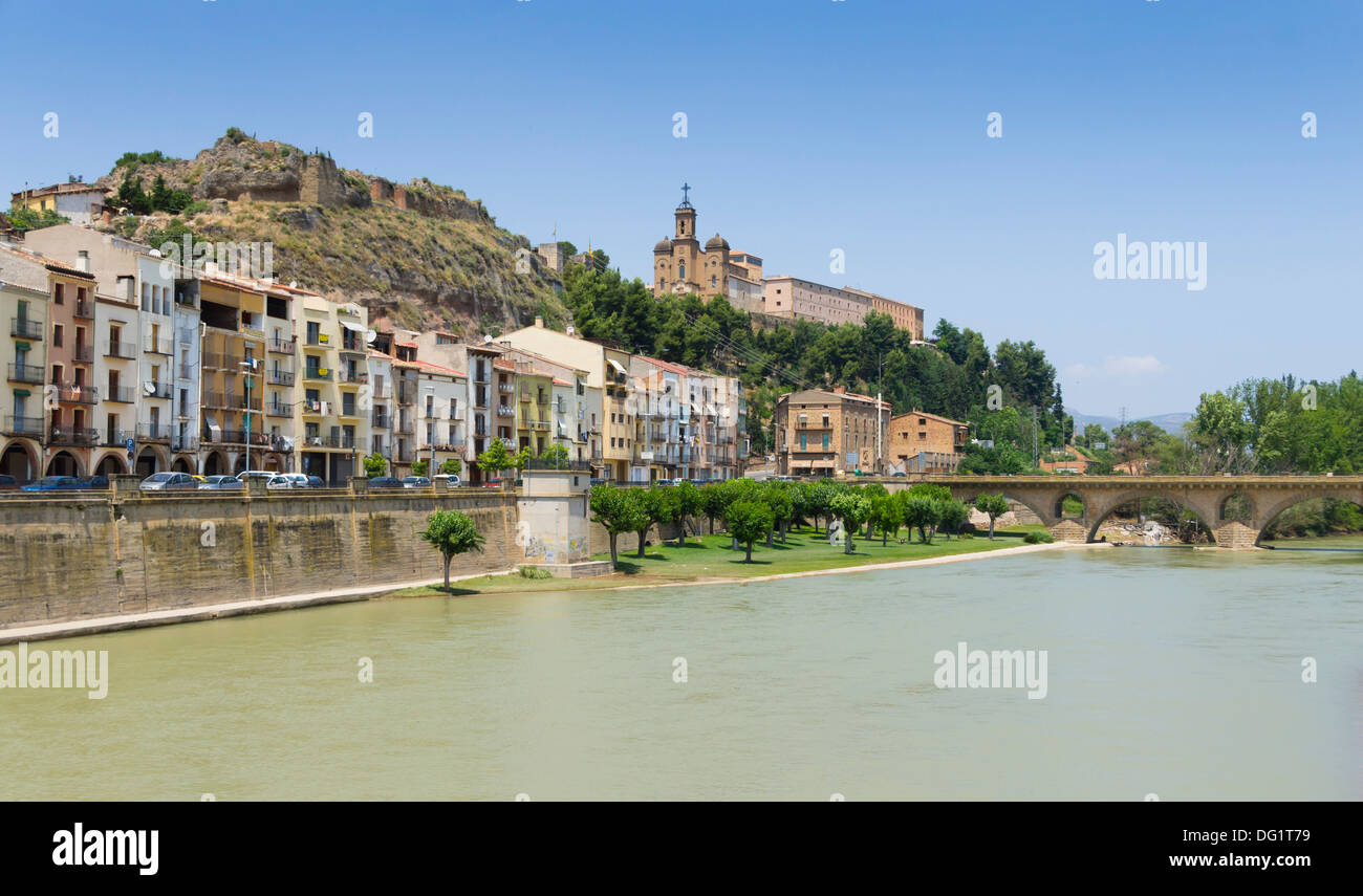 Northern Spain - Lleida or Lerida, on the River Segre Stock Photo - Alamy