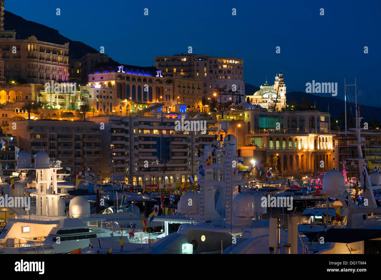 Ship, Yacht, Port, Hercule, Monaco, Monte Carlo Stock Photo - Alamy
