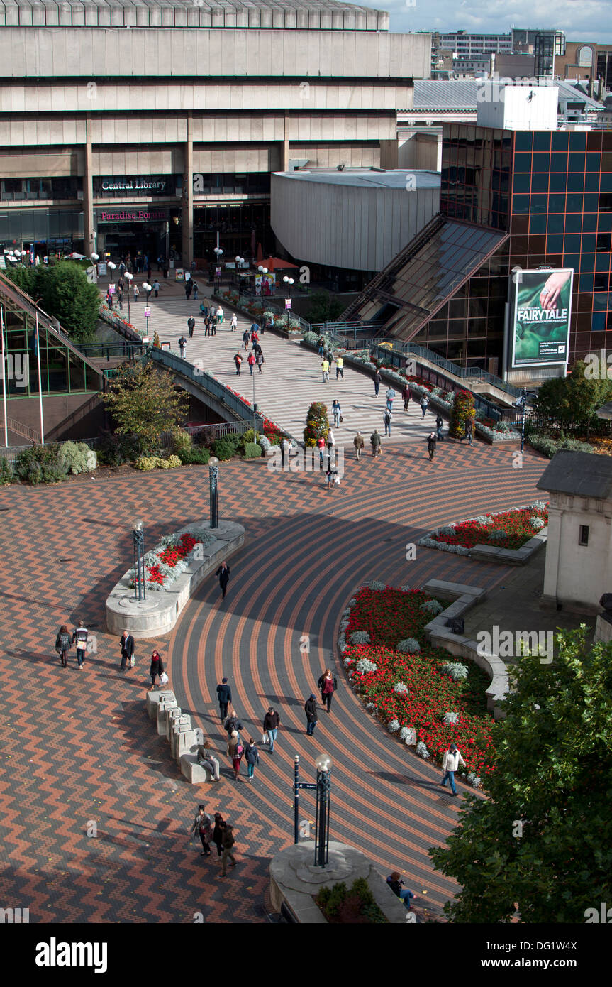 Birmingham Library Roof Garden High Resolution Stock Photography and ...